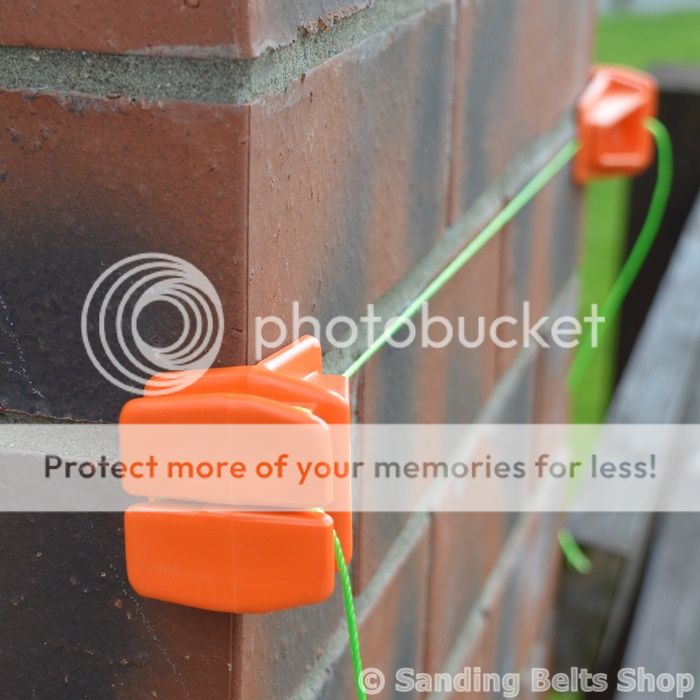 SET 4 BRICKIES LINE BLOCKS 4 PLASTIC L SHAPED CORNER BLOCKS BRICK ...