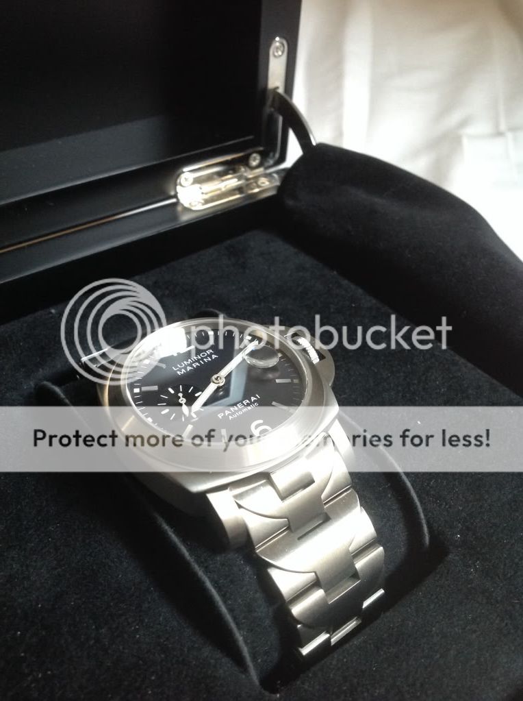 FSOT : immaculate Officine Panerai PAM 91 full titanium Luminor Marina ...